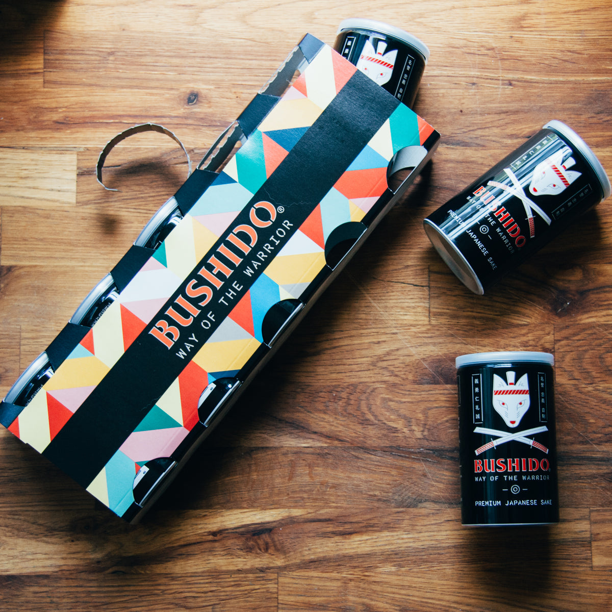 Bushido Sake Can Packs